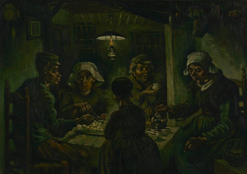 Vincent van Gogh’s ‘The Potato Eaters’ – Gastrolvios